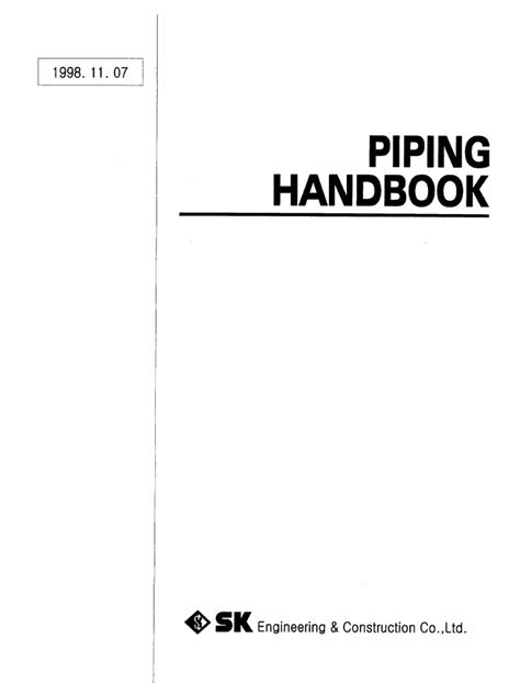 Piping Handbook Pdf