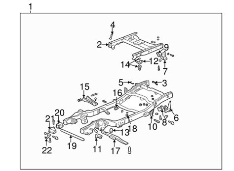 Frame And Components For 2003 Chevrolet Silverado 1500 Hd Oem Gm Parts