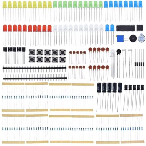 Electronics Components Basic Starter Kit For Arduinos Unos Mega2560
