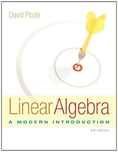 Linear Algebra A Modern Introduction Th Edition Hacasa Shop