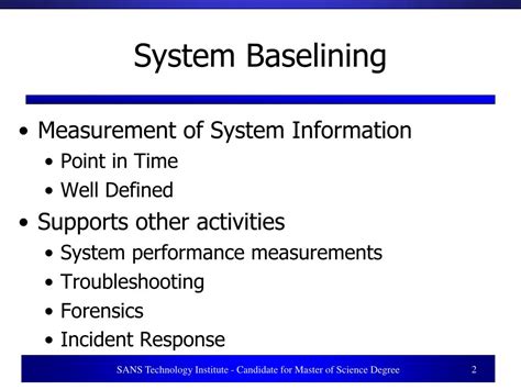Ppt Baselining Windows And Comparative Analysis Quick And Easy