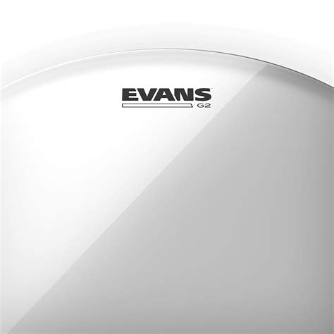 עור 13 שקוף כפול Evans Gen G2 Clr קול המוסיקה