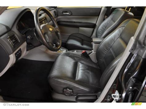 Black Interior 2004 Subaru Forester 25 Xt Photo 41678881