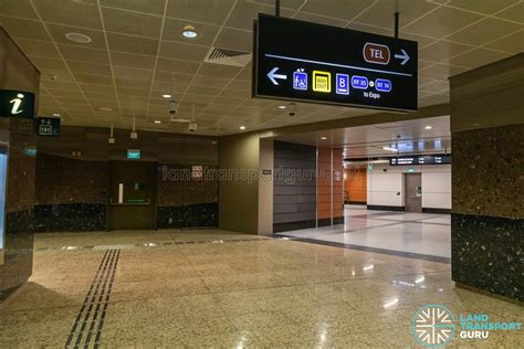 Stevens Mrt Station Tel Upper Transfer Level B2 From Dtl Platform B Land Transport Guru