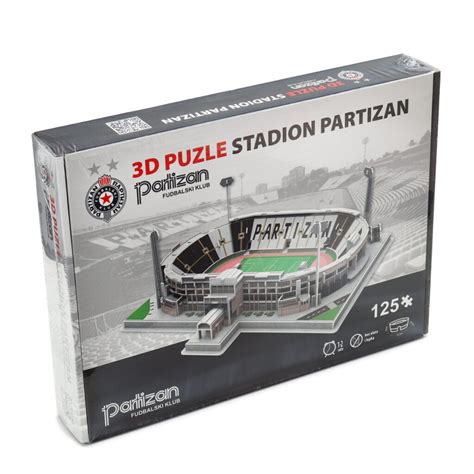 3d Puzzle Fudbalski Stadion Partizan Shopito Rs