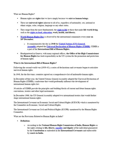 Llm Notes 3rd Sem Pdf Human Rights Rights