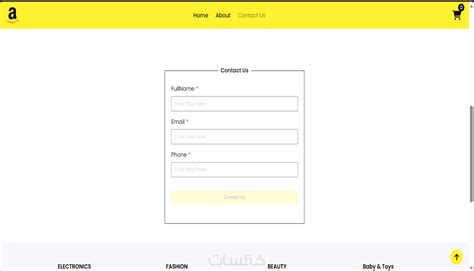 تطوير موقع تجاره باستخدام html5 css3 javasript bootstrap خمسات