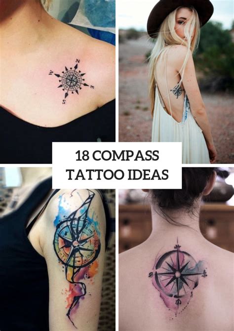 18 Compass Tattoo Ideas For Women Styleoholic