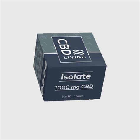 custom cbd isolate boxes wholesale imh packaging