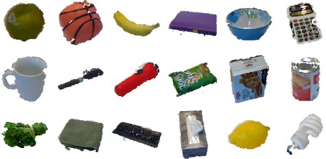 3 A Subset Of Objects From The Rgb D Object Dataset [3] Used For The