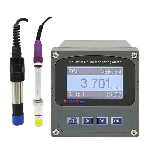 Online Free Chlorine Analyzer Membrane Residual Chlorine Monitoring Instrument Chlorine