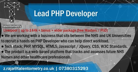 Zack Raja On Linkedin Liverpool Php Mysql Html5 Javascript