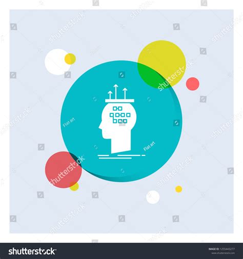 Algorithm Brain Conclusion Process Thinking White เวกเตอร์สต็อก ปลอดค่าลิขสิทธิ์ 1255443277