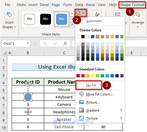 How To Put A Circle Around A Number In Excel Quick Tricks