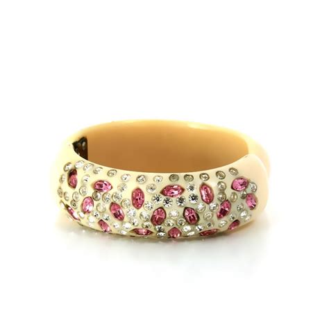 Bracelet En Phacochère Et Strass