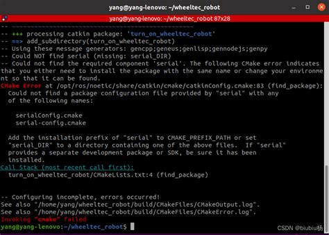 【树莓派4b】ubuntu20 04 ros noetic无法安装serial串口通信 ros noetic serial csdn博客