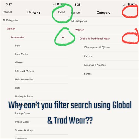 A Little Annoying That I Cant Filter My Search Results By Selecting