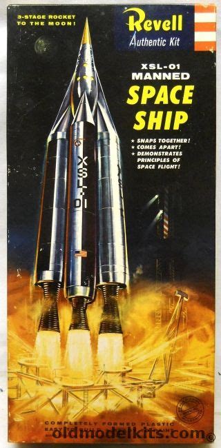 Revell 1 96 Xsl 01 Manned Space Ship S Issue H1800 198