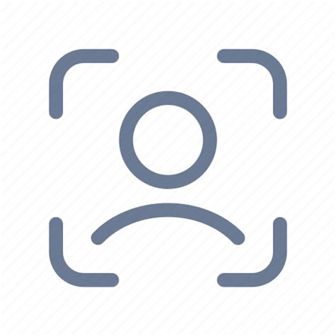 User Id Profile Account Faceid Identification Icon Download On Iconfinder