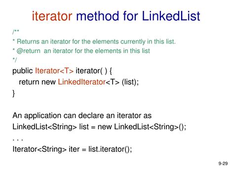 Ppt Iterators Powerpoint Presentation Free Download Id 9163668
