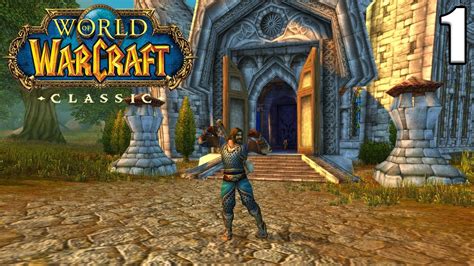 Lets Play Classic World Of Warcraft 4k Human Paladin Gameplay