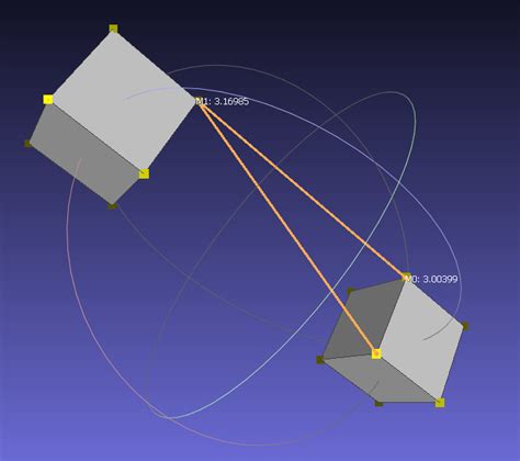 Wrong Box To Box Distance With Gst Libccd Solver Issue Flexible Collision Library Fcl