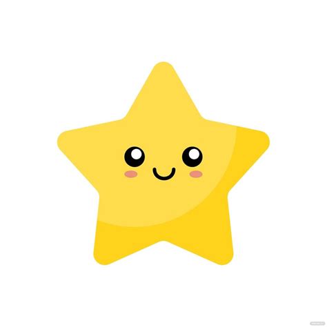 Cute Star Clipart In Svg  Eps Png Illustrator Download