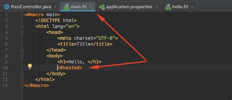 Java Не работает макрос Freemarker в Spring Boot Stack Overflow на