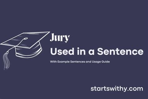 Jury In A Sentence Examples 21 Ways To Use Jury