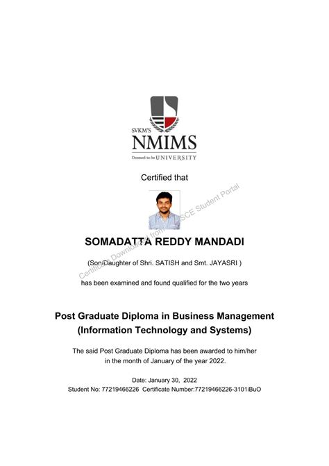 Somadatta Reddy Mandadi On Linkedin Nmimsglobalaccess Continuingeducation 22 Comments