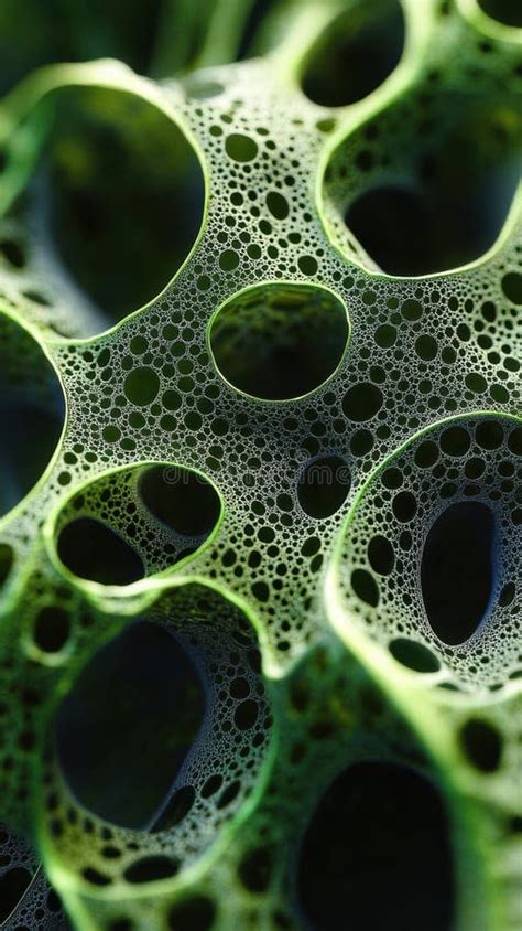 Exploring Abstract Cellular Structures Microscopic Organic Forms Reveal Intricate Detail