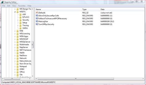 Solved My Vista Msdtc Distributed Transaction Coordinator Service Stops Unexpectedly