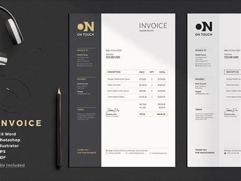 A Amazing Invoice Design Invoice Template Amazon Invoice Upwork