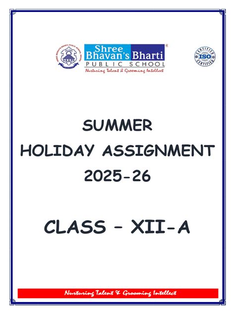 Holiday Homework Class Xii A Pdf Acid Function Mathematics