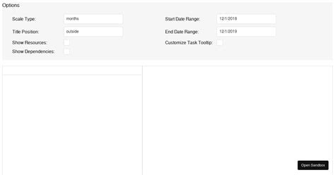 Chart Appearance Devextreme Gantt Codesandbox