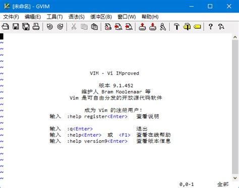 Vim支持多种编程语言编辑器 V911457 中文绿色版