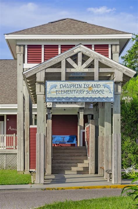 Dauphin Island Elementary School In Dauphin Island Alabama Editorial