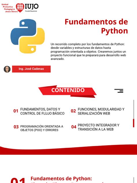 Fundaentos De Python Version 2 Pdf Python Lenguaje De Programación