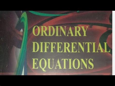 Difference Between ODE Or PDE Please Support Guys And Like And Subscribe Our Channel