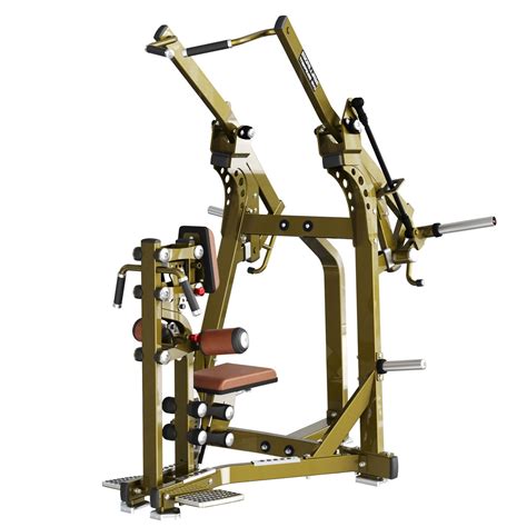 Realleader Iso Lateral Front Lat Pulldown Gym Equipment For Back