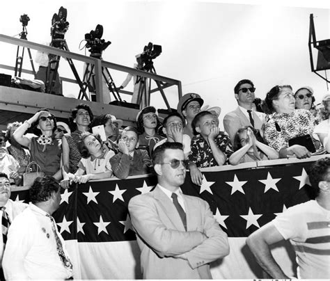 Crowd At Keel Laying Of Uss Nautilus Harry S Truman