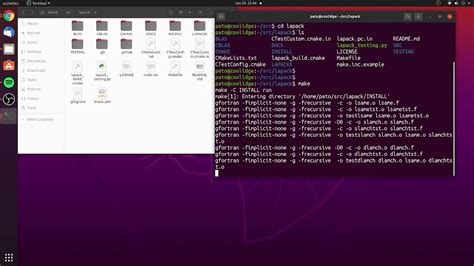visual debugging for lapack fortran tutorial linux youtube