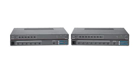 Extron Debuts Larger 4k 60 Hdmi Switchers With Ethernet Monitoring And Control Rave [pubs]