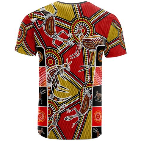 Australia Aboriginal T Shirt Indigenous Boomerang