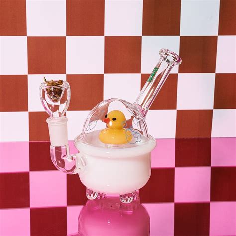 Rubber Ducky Bath Novelty Bubbler Bong Friends Nyc Smoke Shop