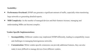 IoT System Management Ppt SNMP Simple Network PPT