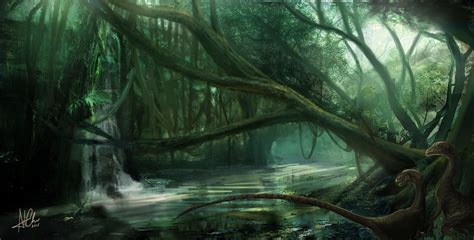 Jurassic World Jungle Background At Deborah Grant Blog