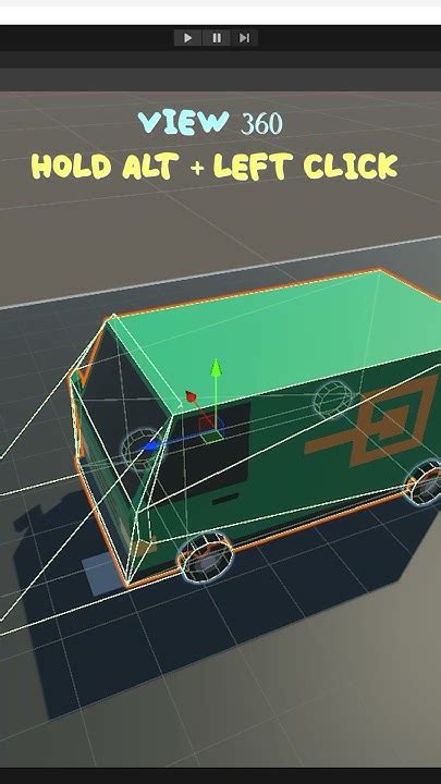 Tips For Unity Scene Easier Navigate In Your Scene Youtube