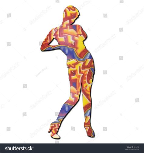 Graffiti Sexy Woman Stock Illustration 613478 Shutterstock