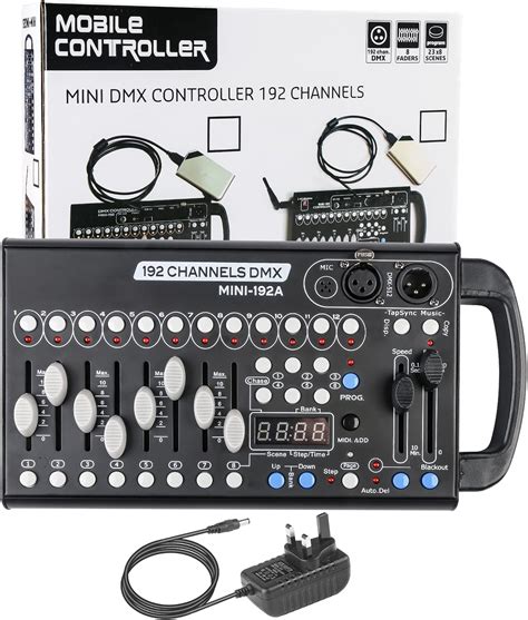 DMX Console CH Programmable Stage Lighting Controller For DJs Bands Bars Pubs Clubs Family